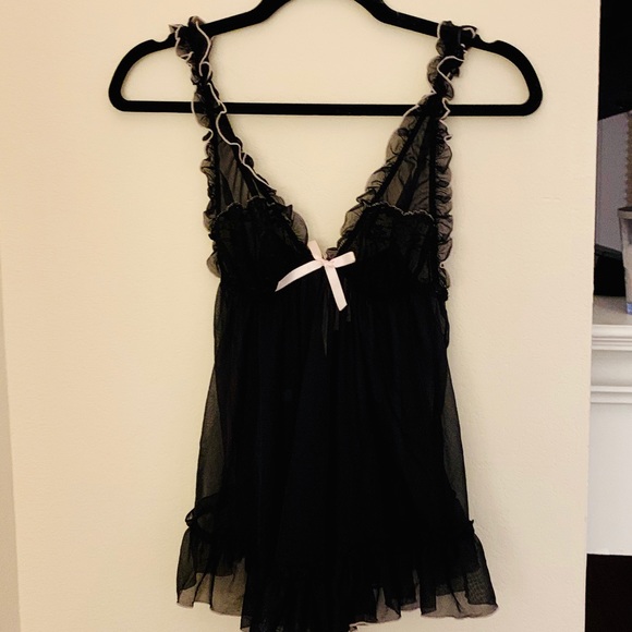 Victoria's Secret | Intimates & Sleepwear | Victorias Secret Black ...